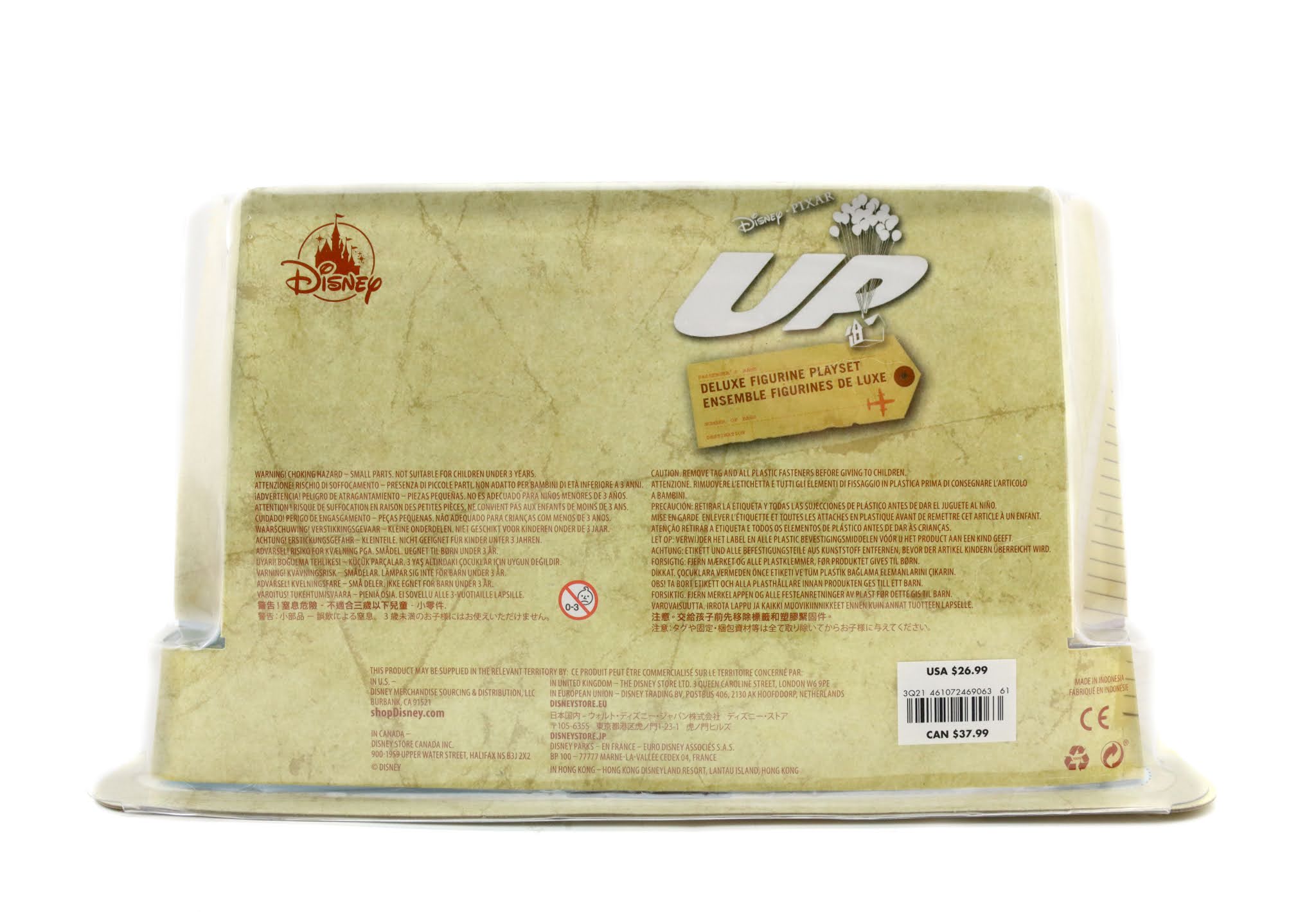 Dan the Pixar Fan: Up Deluxe Figurine Playset (Disney Store/ShopDisney ...