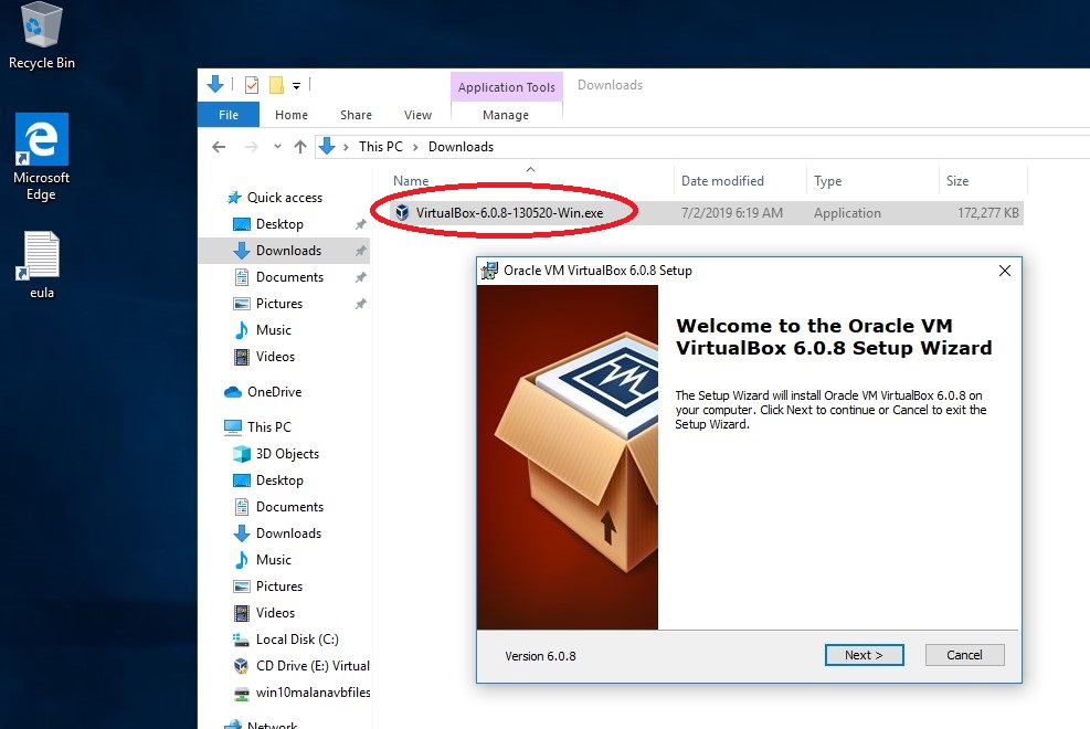 Installing Windows 10 virtual machine guest on Virtualbox for ...