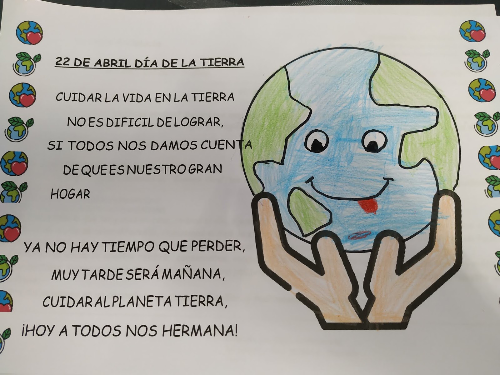 Mis pequeños exploradores: Día de la tierra 22 de abril