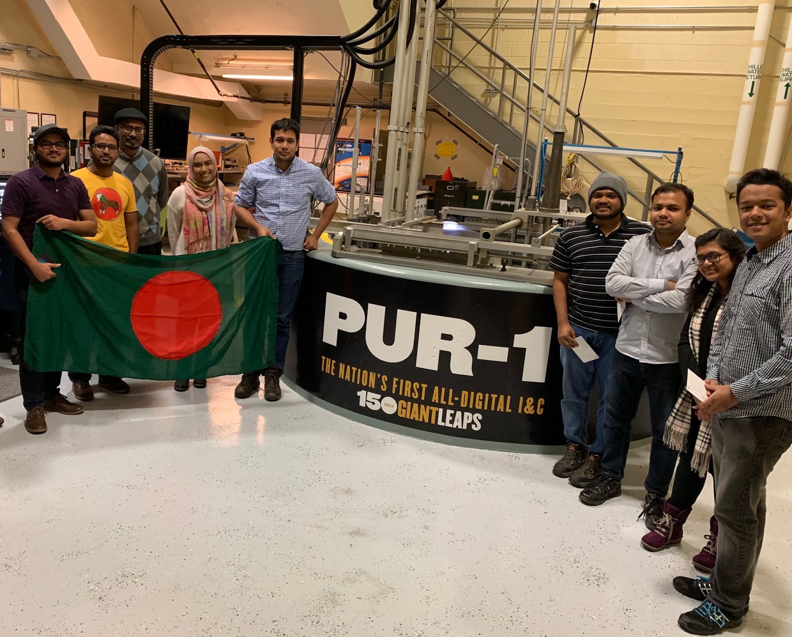 PUR-1 Nuclear Reactor Tour - Bangladesh Students Association (BDSA ...