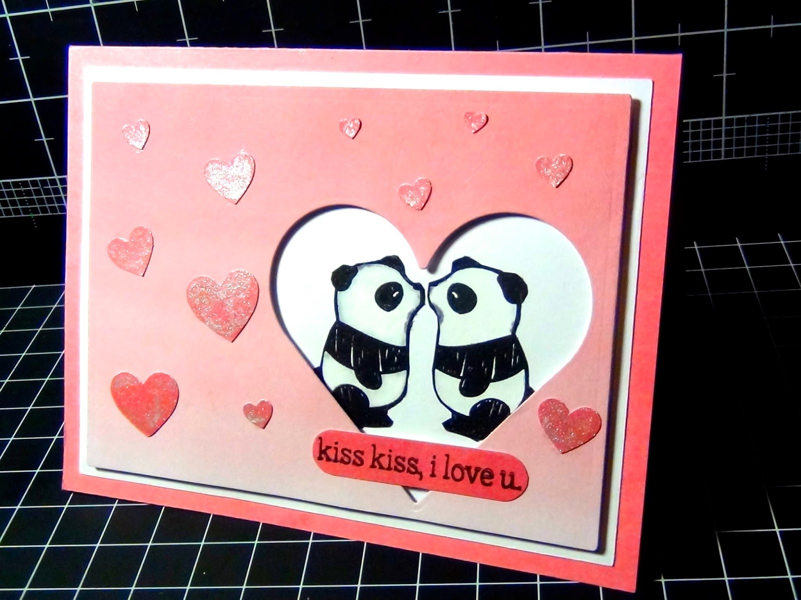 TiflyDesigns: Mama Elephant Pandamonium Valentine Card