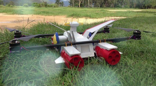 Remote Controlled Flying White Base Model