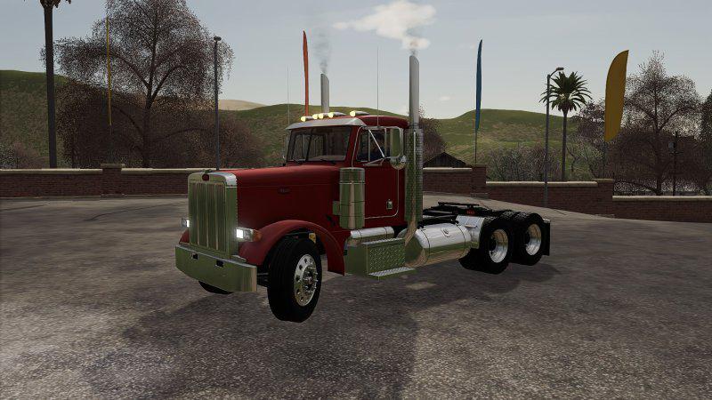 FS19 PETERBILT 379 DAYCAB v2.0 - FS 19 & 22 USA Mods Collection