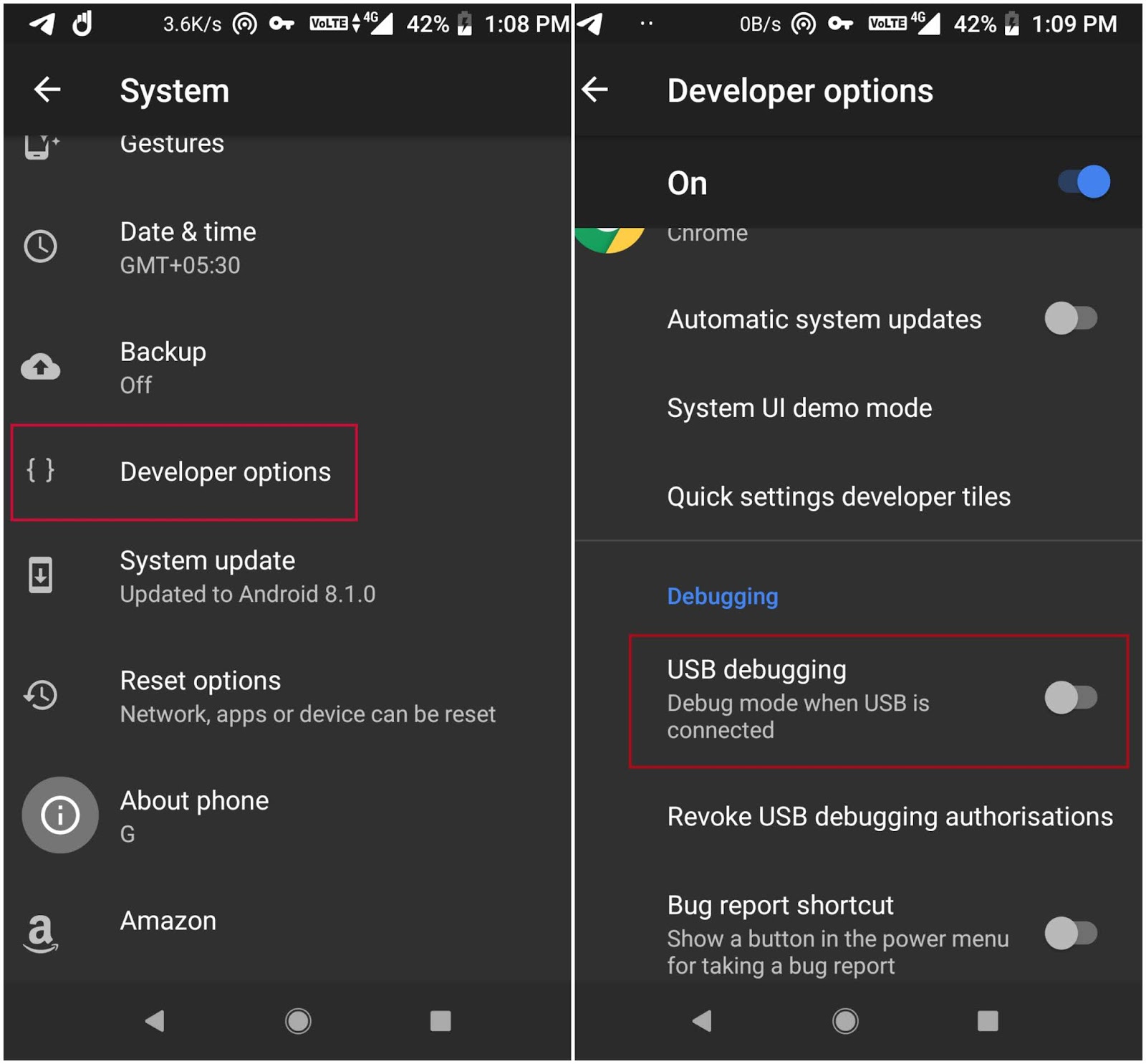 How To Enable USB Debugging