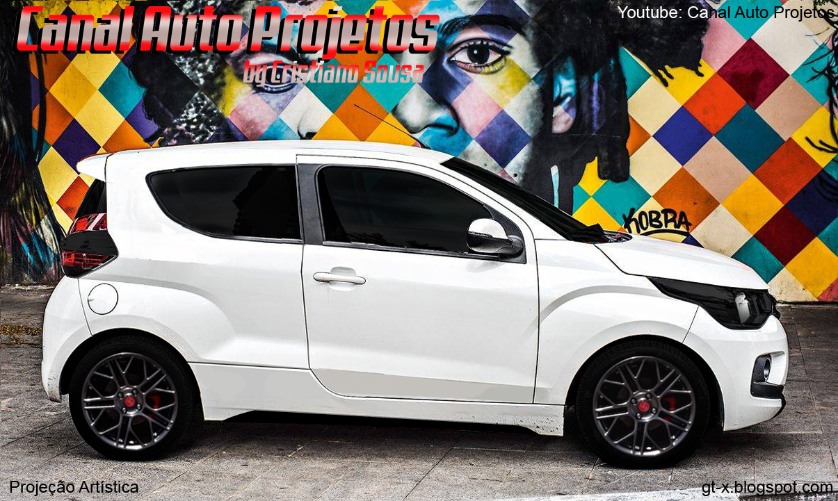Auto Projetos: Fiat Mobi Abarth e Fiat Mobi 2 Portas by Canal Auto Projetos