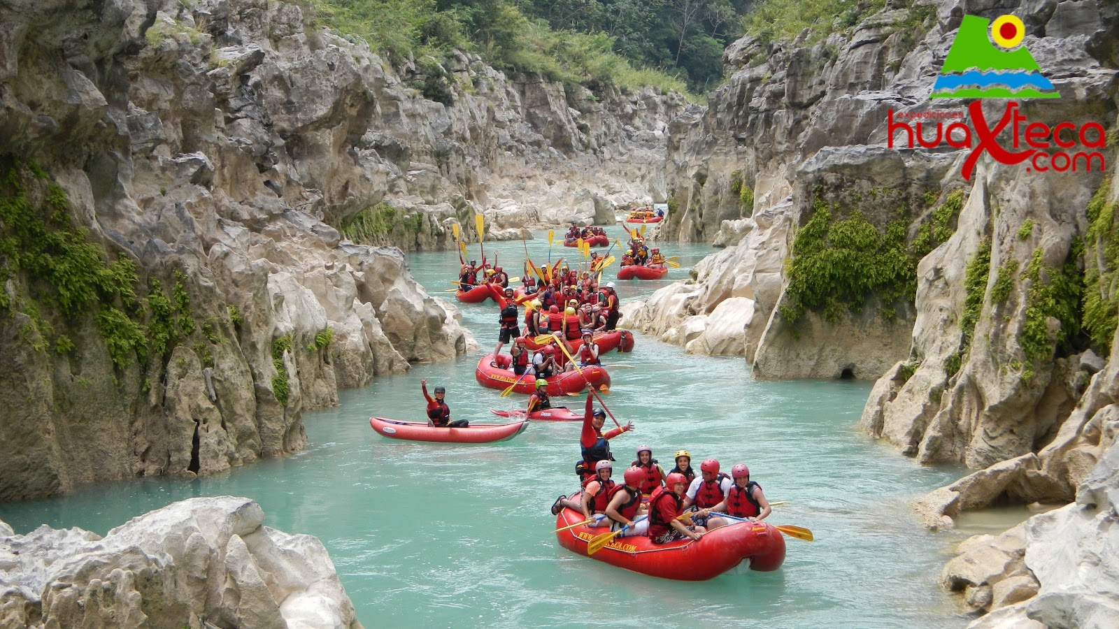 Huasteca Potosina Huaxteca: Rafting en el Rio Tampaon