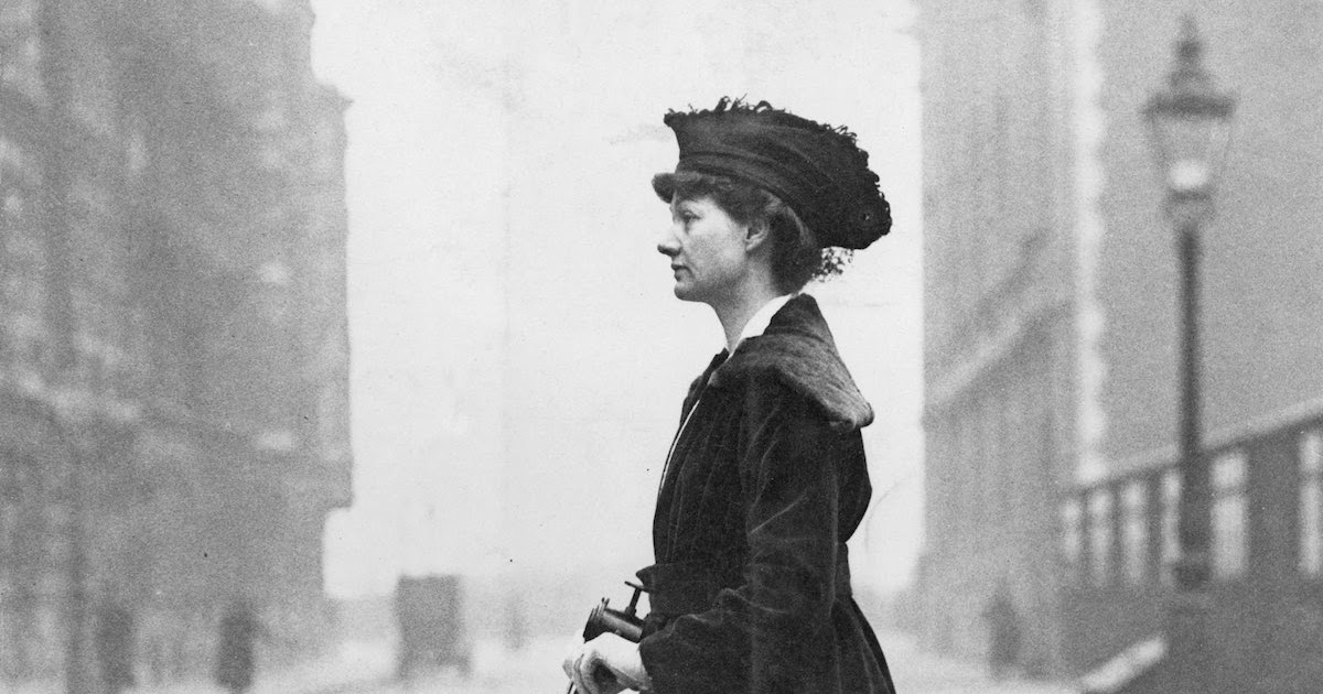 Lady Florence Norman, a Suffragette, on Her Motor-Scooter in 1916 ...