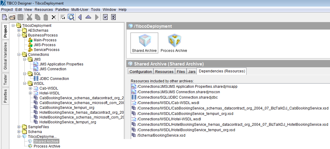 Mule ESB Tutorials: Tibco Admin Portal and Deploying Tibco BW