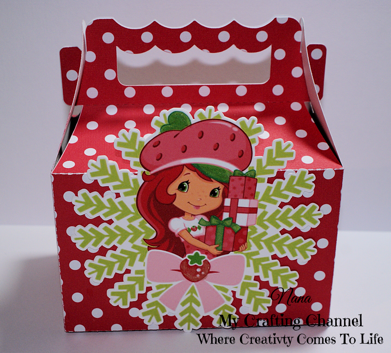 Strawberry Shortcake Birthday Treat Box