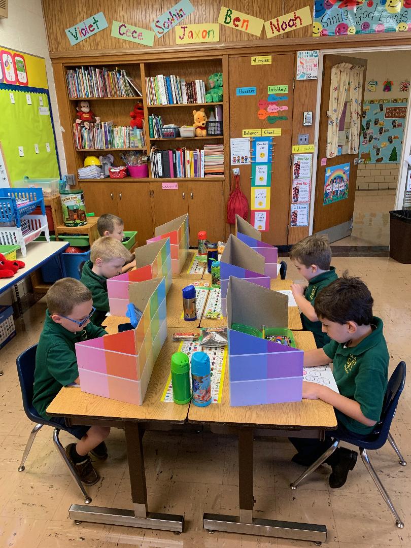 St. Pius Kindergarten: Thinking Stations