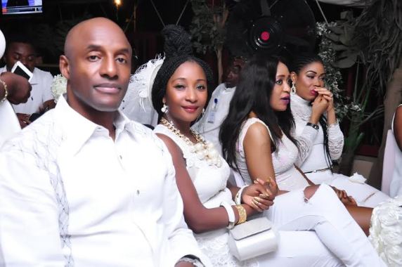 John Fashanu and girlfriend all loved up at a Cocktail Ball in Abuja