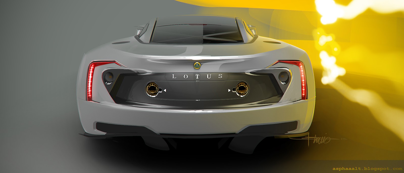 ASPHAAALT: Lotus concept sketch #2