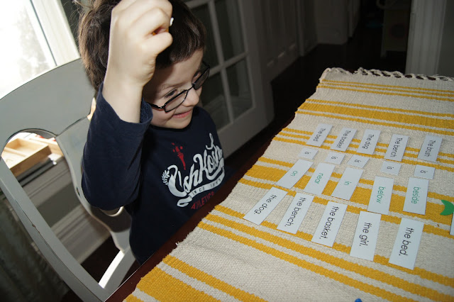 Preposition Introduction, Montessori Grammar & Language At Home ...