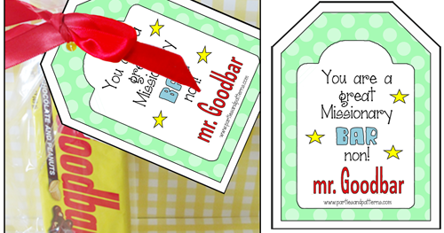 Missionary Candy Sayings "Mr. Goodbar" - Parties and Patterns