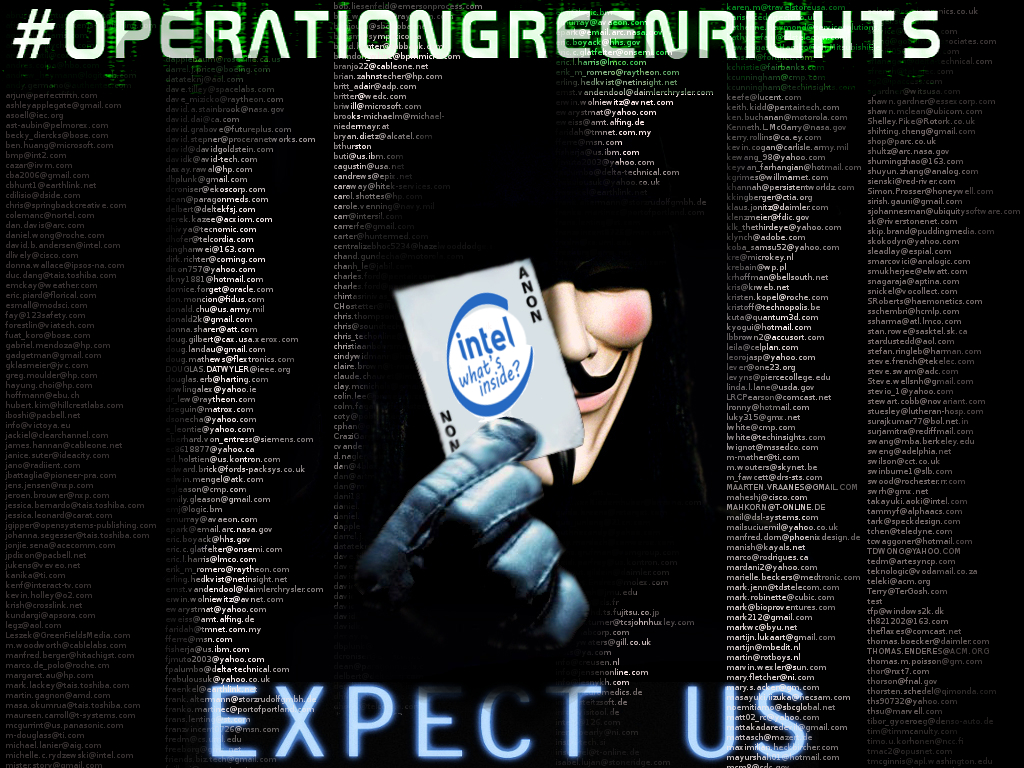 Operation Green Rights: Intel, your processors increase slavery, war ...