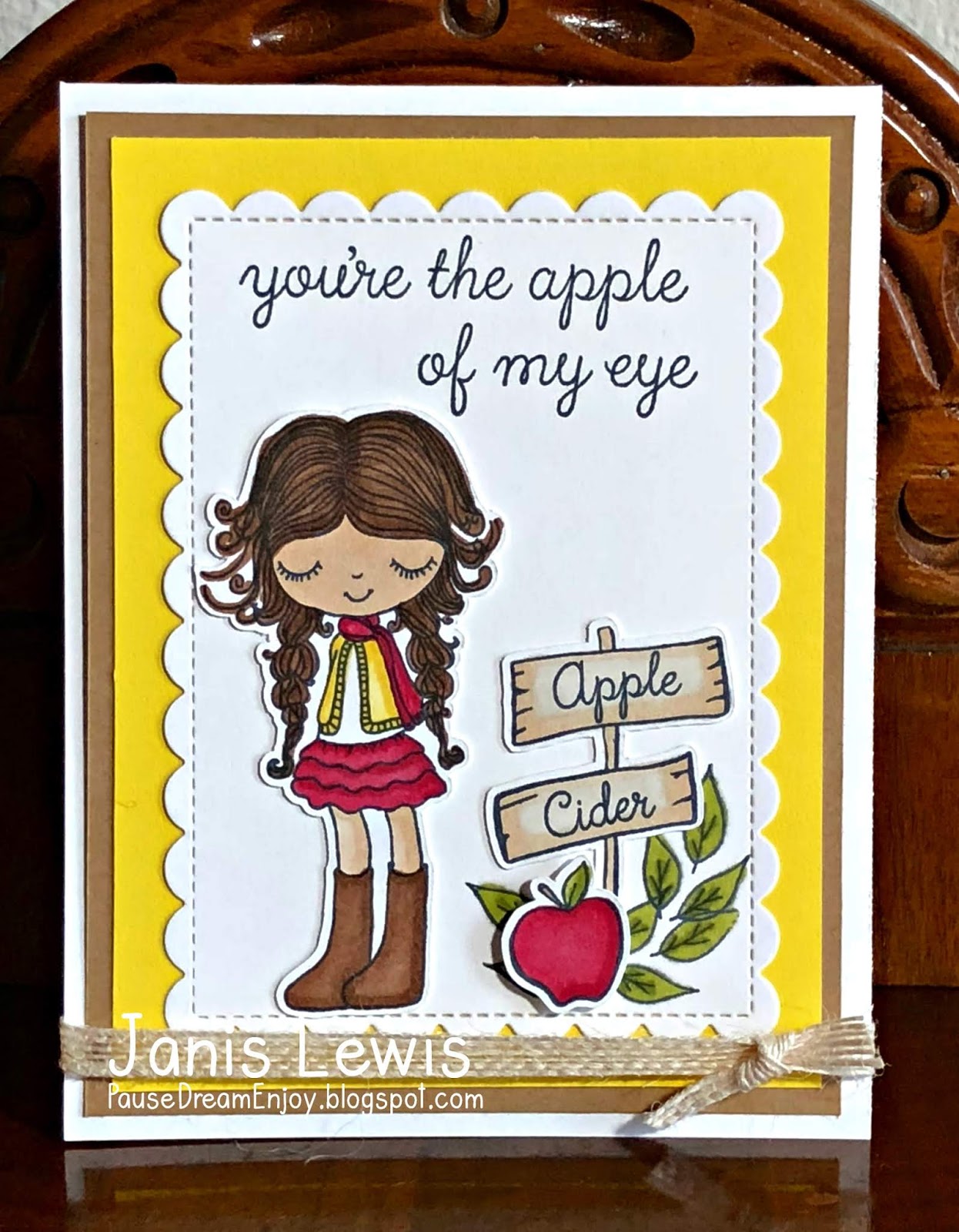 Pause Dream Enjoy: You're the Apple of my Eye