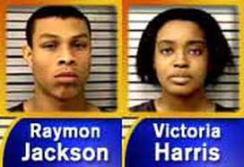 Victoria Harris and Raymon Jackson