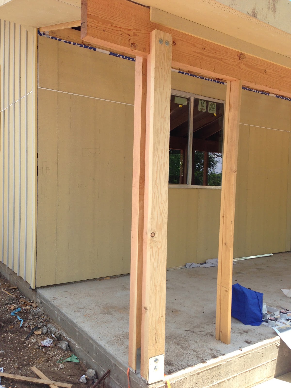 This New House: Siding, Cedar Posts, and Trim Color Selection