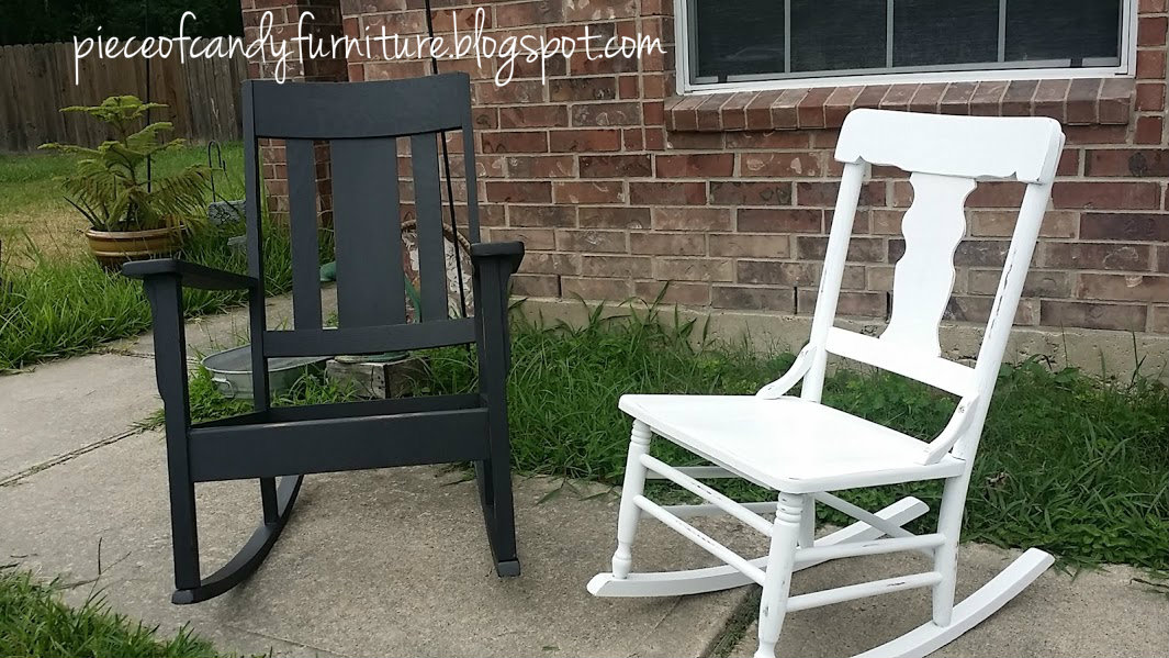 Piece Of Candy Furniture: Antique Rocking Chairs Custom Painted.....