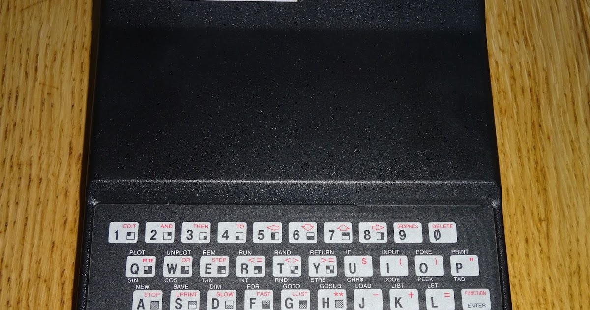 Tynemouth Software: Timex Sinclair TS1000 Replacement keyboard membranes