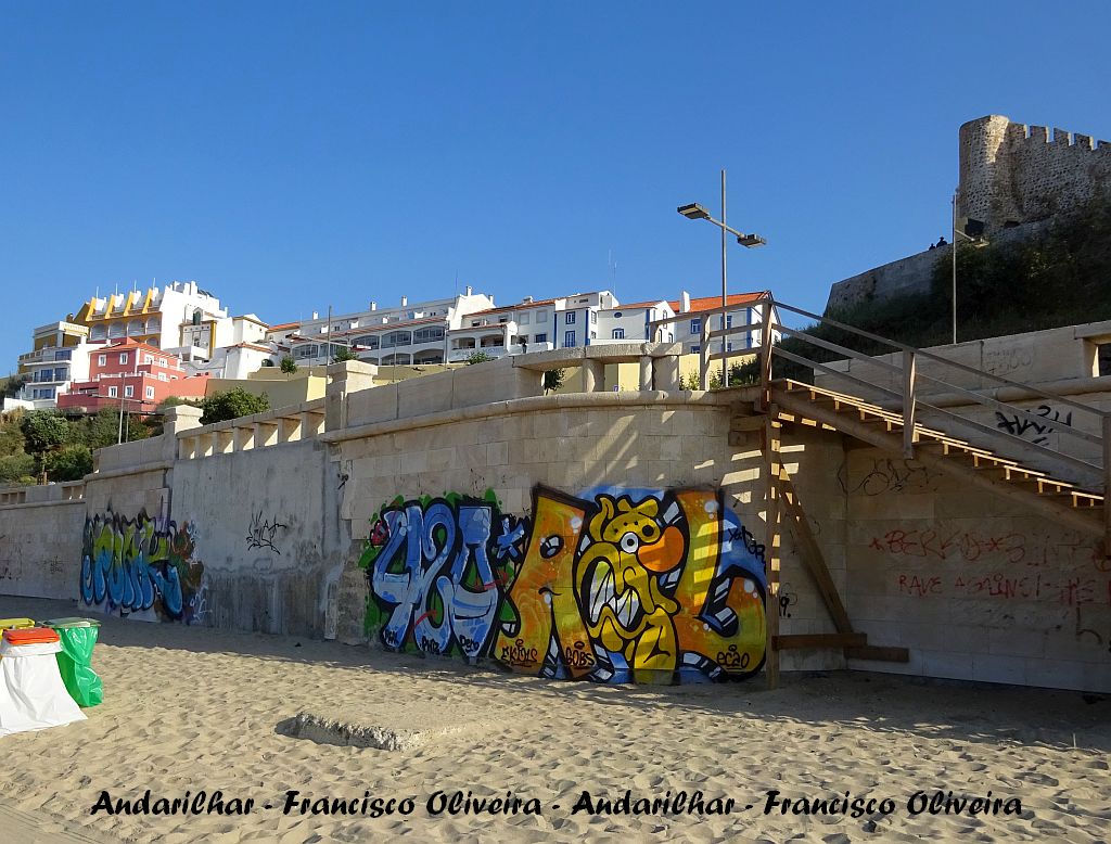Andarilhar: Grafites - Praia Vasco da Gama Andarilhar: Grafites - Praia Vasco da Gama
