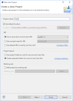 [Java] GUI Application (Swing on Eclipse)