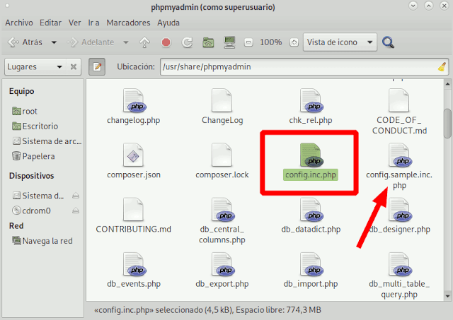 UsuarioDebian: phpmyadmin en Debian 10