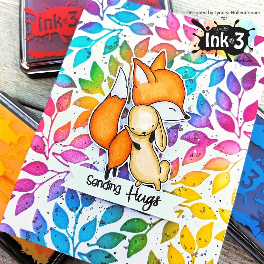 Inkon3: Encouragement Card with Atelier Inks and the New Release