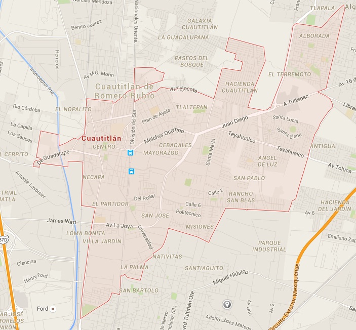 Cuautitlan tradiciones costumbres leyendas datos historicos: Localizacion Geografica del ...