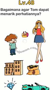 Brain Out : Kunci Jawaban Brain Out Level 48 Bagaimana Agar Tom Dapat ...