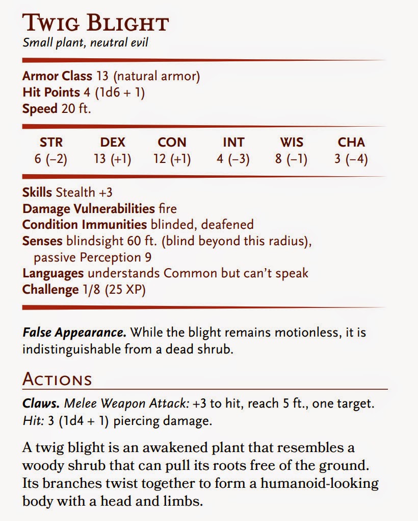 Looking for a decent, low level plant wizard villain for my students to ...