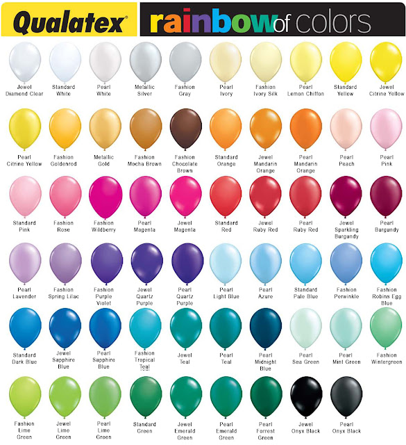 PARTY CONCEPTS...AT creativeconc.blogspot.com: BALLOON COLOR CHARTS ...
