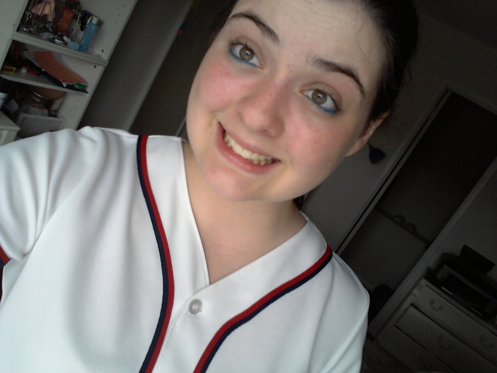 Drali's Blog: Baseball Game + Makeup