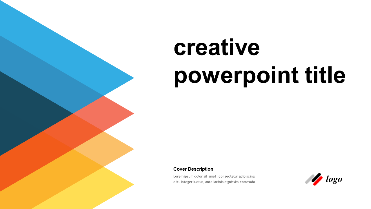 Triangle Overlap PowerPoint Templates - PowerPoint Free