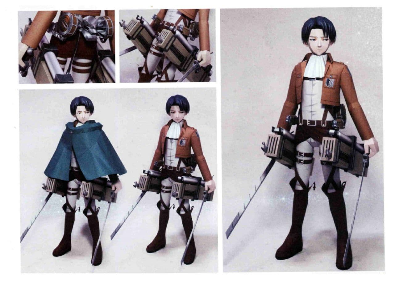 Levi Ackerman Papercraft - Attack on Titan