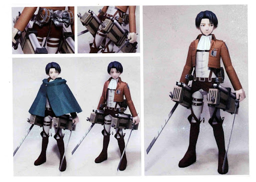 Levi Ackerman Papercraft - Attack on Titan