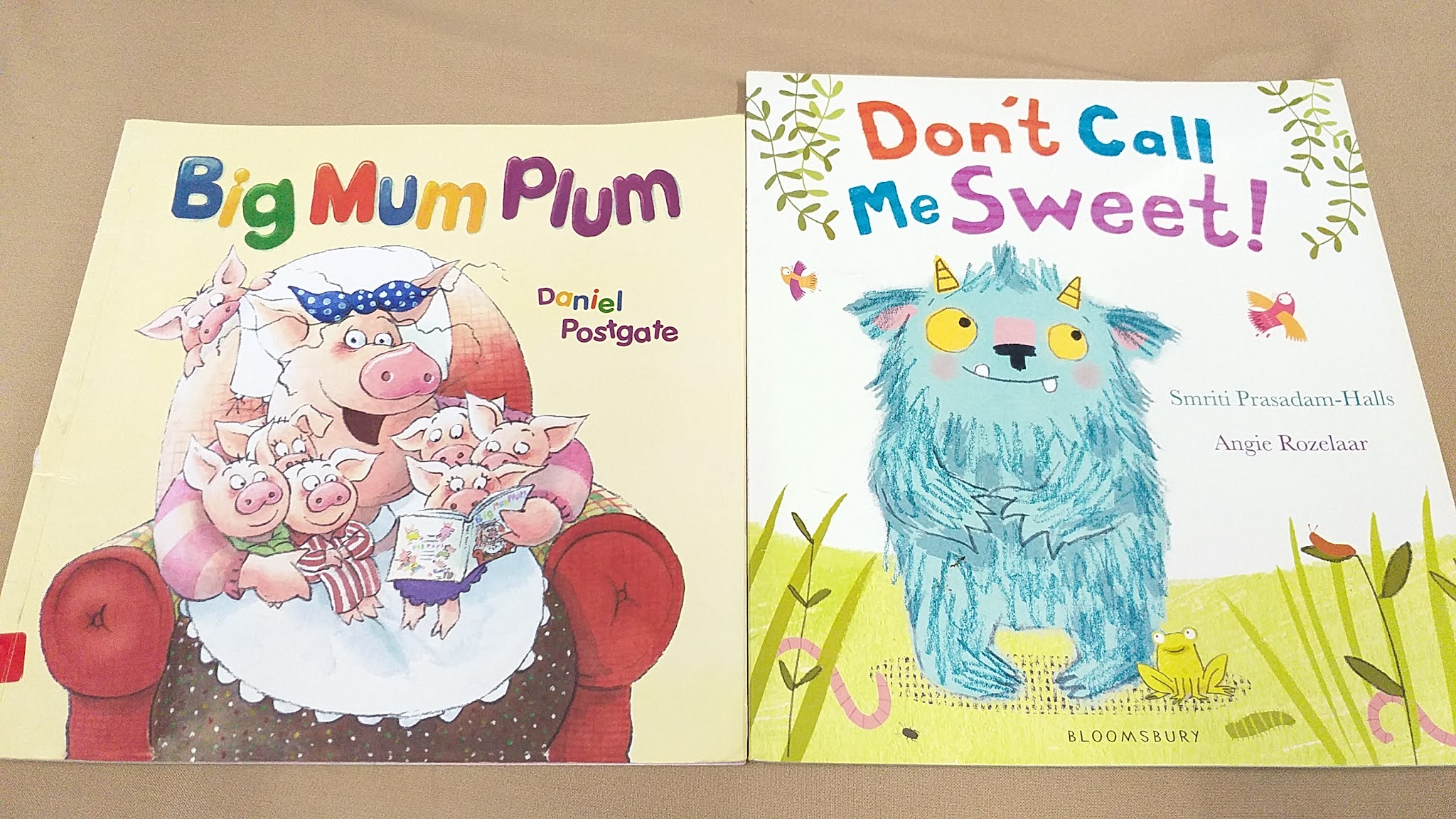 Kid Books Blog: 297.Big Mum Plum / Don't call me Sweet