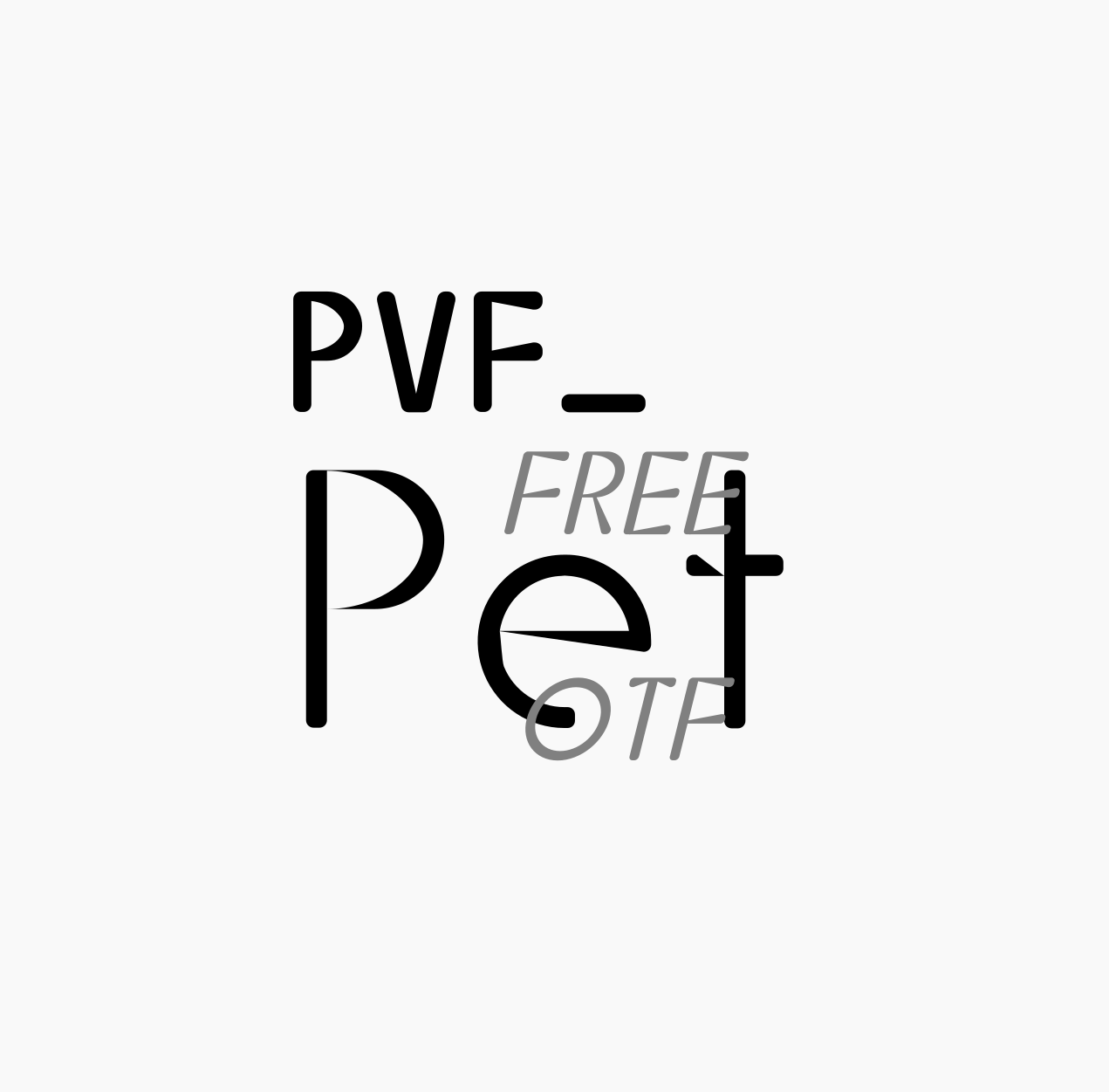 PVF Pet #free #rounded #sans #font