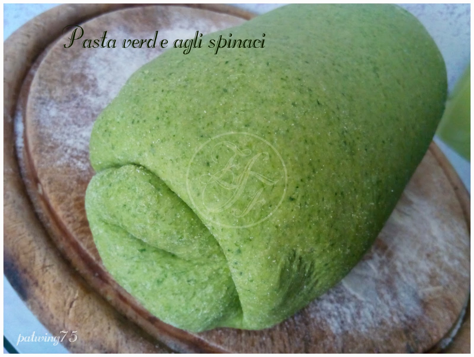 Il Bianco in Cucina: Pasta verde agli spinaci