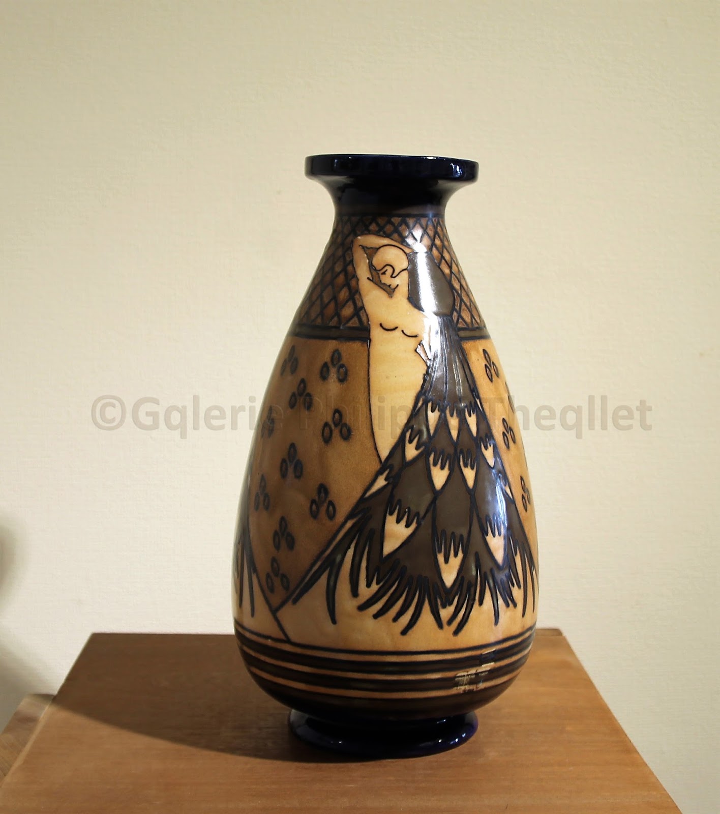 Quimper, faïence, artistes etc.: Odetta - grès d'art quimpérois