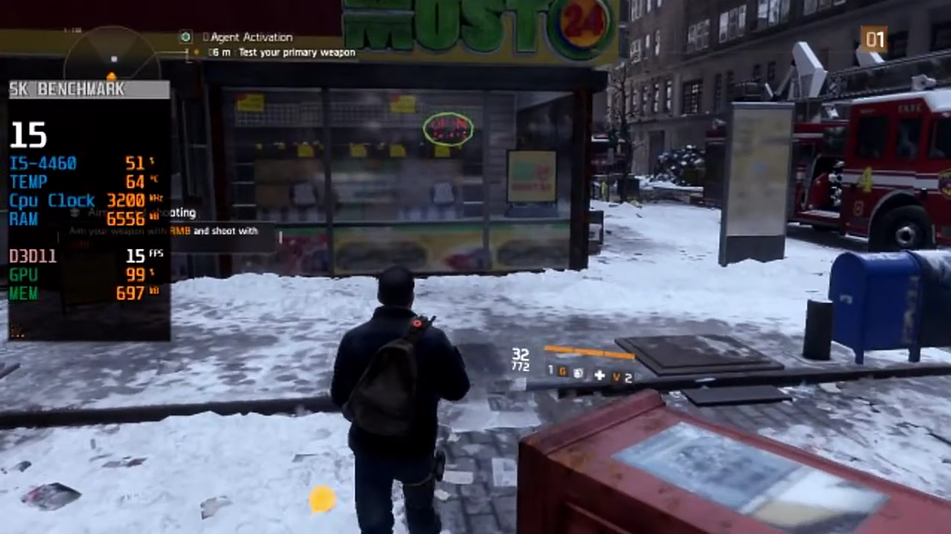 Tom Clancy The Division 1 GamePlay on Intel hd 4600