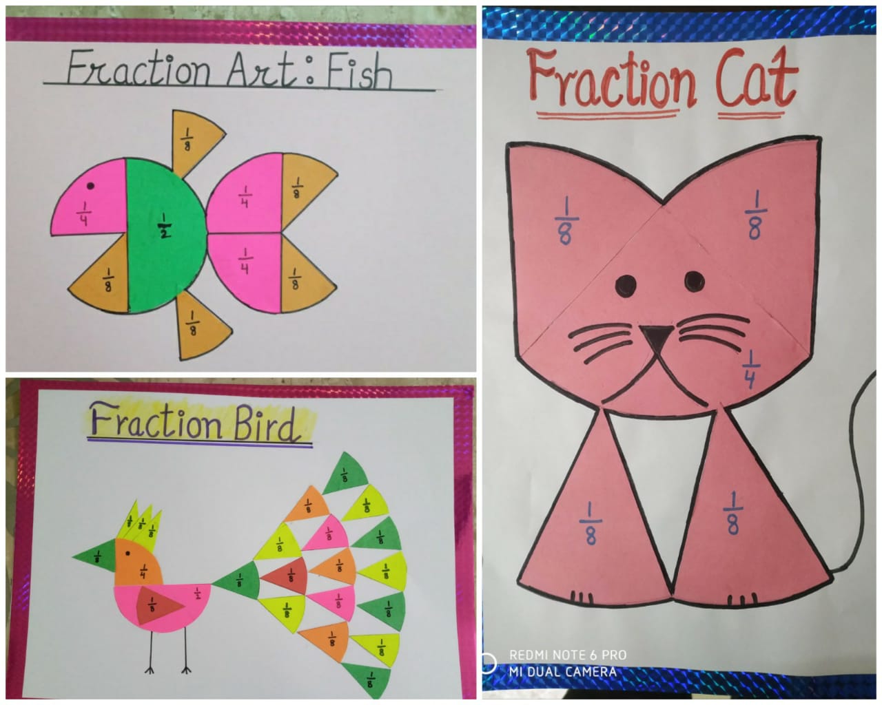 It's All About Arts Integration: Fraction Paper Art