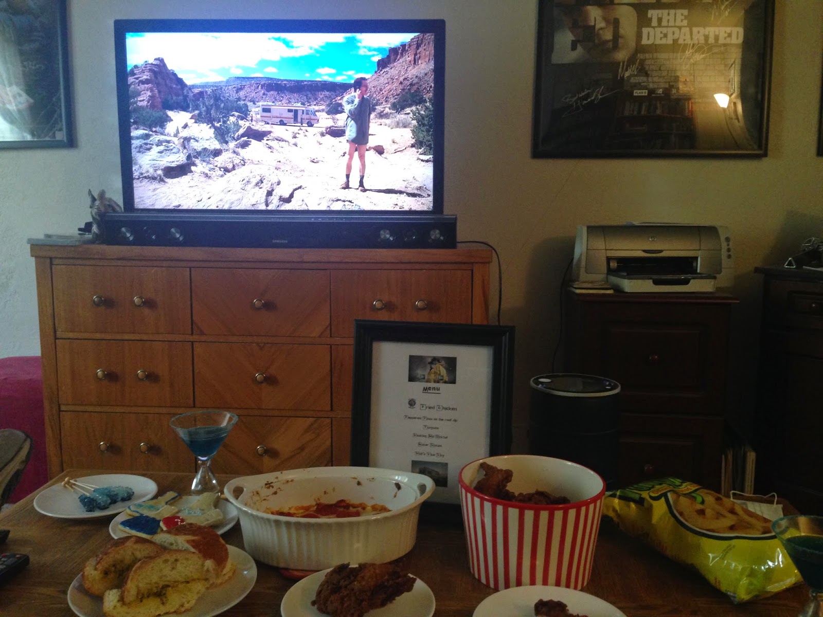 Reel Fancy Dinners: Breaking Bad Dinner