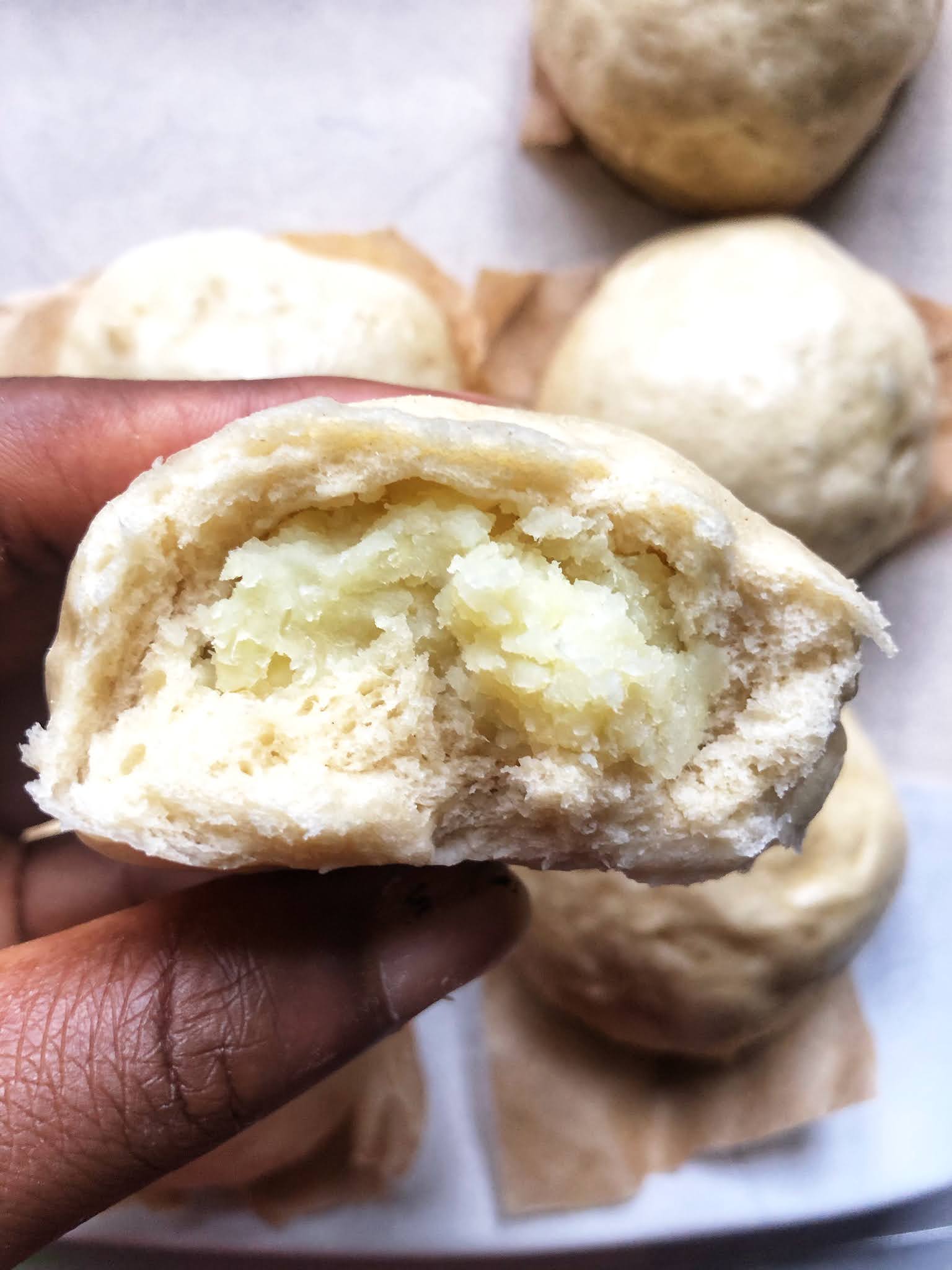 The Vegan Nigerian: Sweet Potato Steamed Buns | Vegan Bao Buns