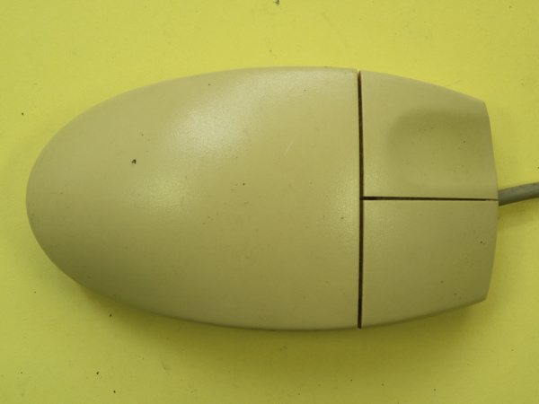 BugWorkShop - 甲蟲工作室: Logitech（羅技）M-S34 PS/2 有線滑鼠（2 Button Mouse）- 拆解