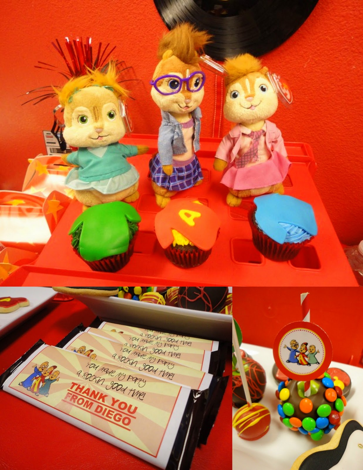 MKR Creations: Alvin and the Chipmunks Party Theme