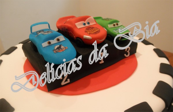 Delícias da Bia: Carros Disney - Pódio