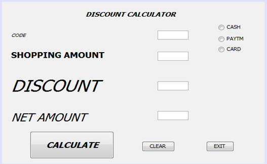 how to make discount calculator in java using netbeans - FREE CONTENT