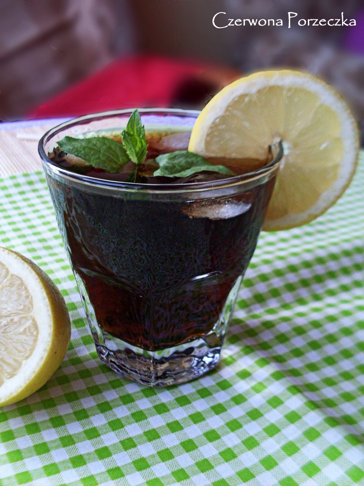 Cherry Coke- drink z Soplicą wiśniową