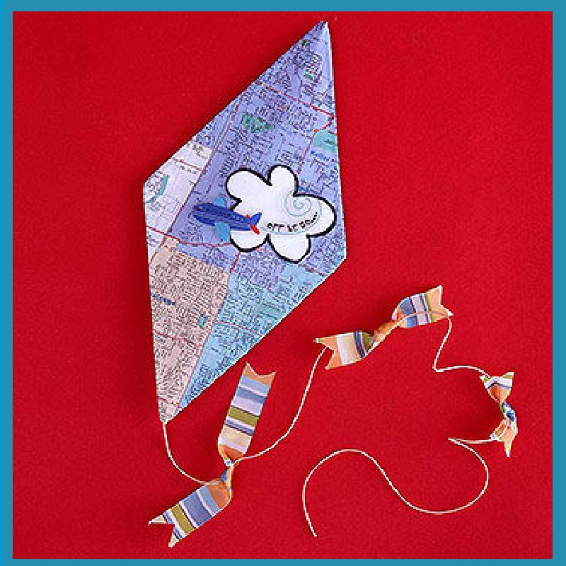 Grandma's Craft And Cooking Corner: Paper Kite